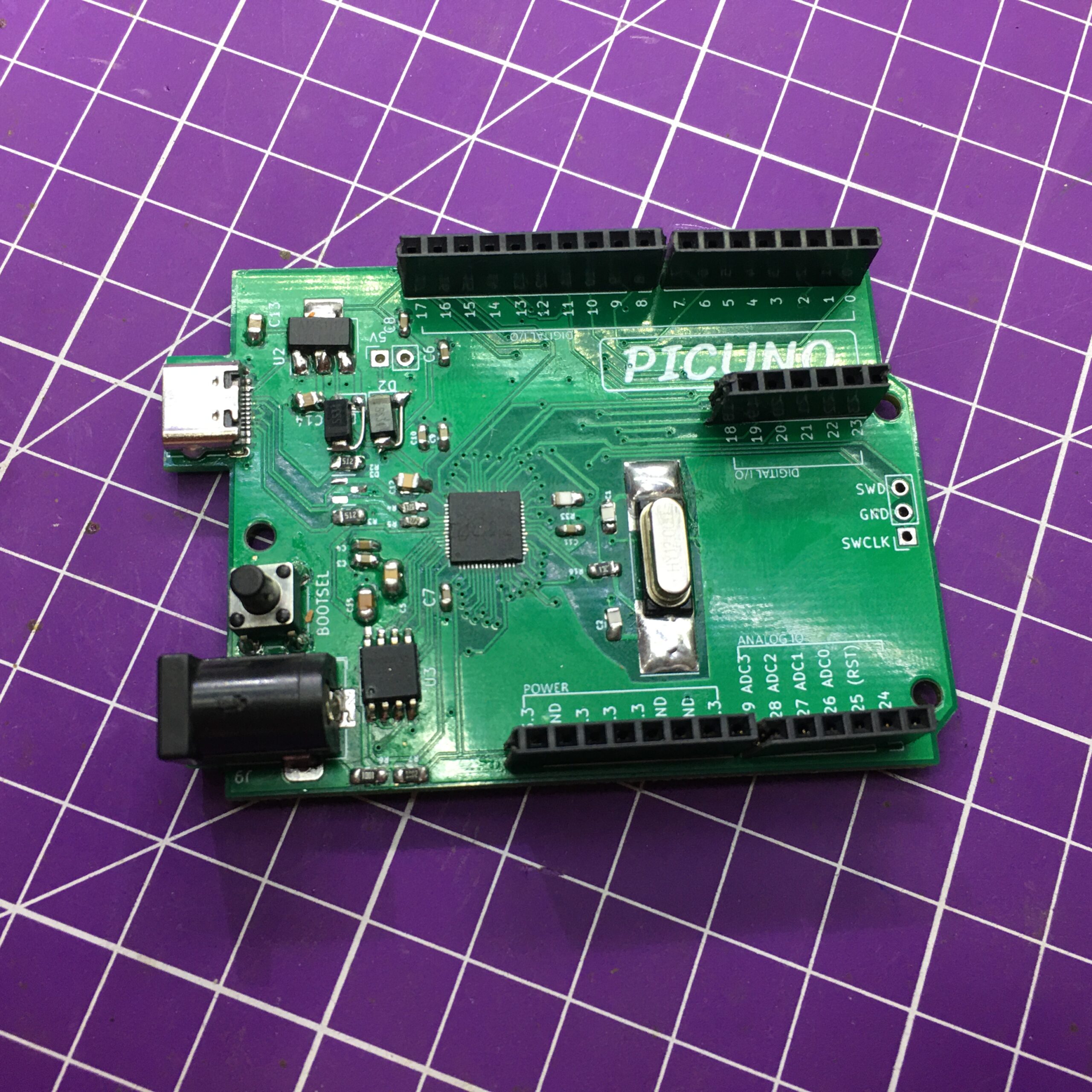 Picuno RP2040 - ESC crasci